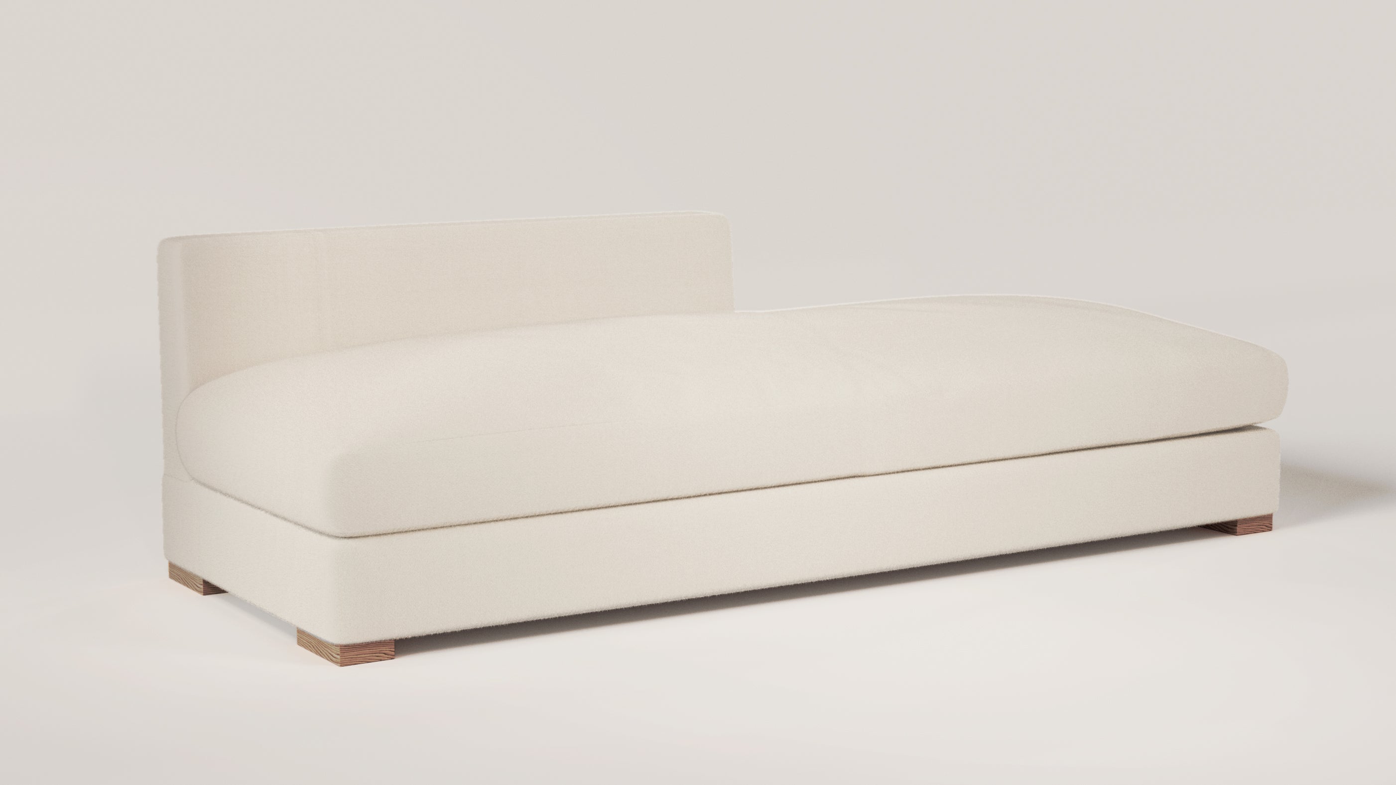 Dalton RAF Armless Bumper Chaise